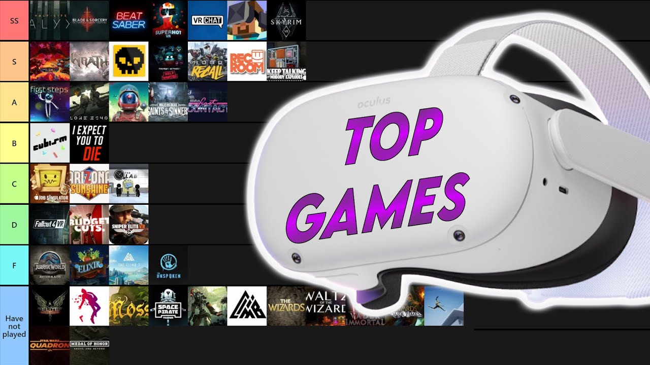Ranking Every VR Game to Ever Exist - YouTube