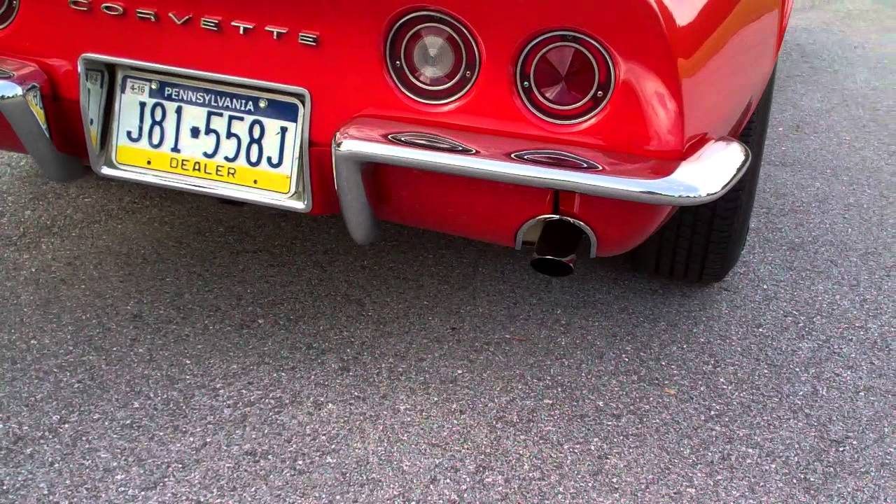 1969 Chevrolet Corvette Convertible L46 350/350 PS/PB/AC Engine Running ...