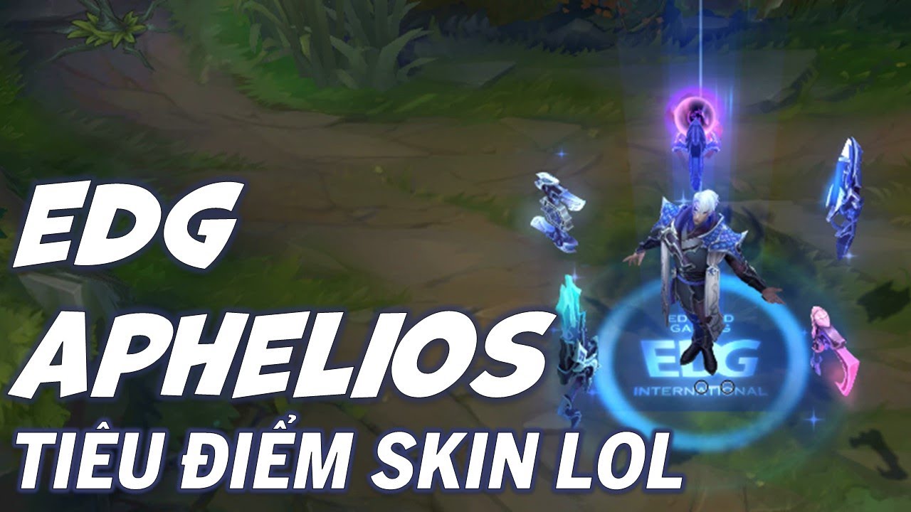 EDG Aphelios - Skin Review - Liên Minh Huyền Thoại - YouTube
