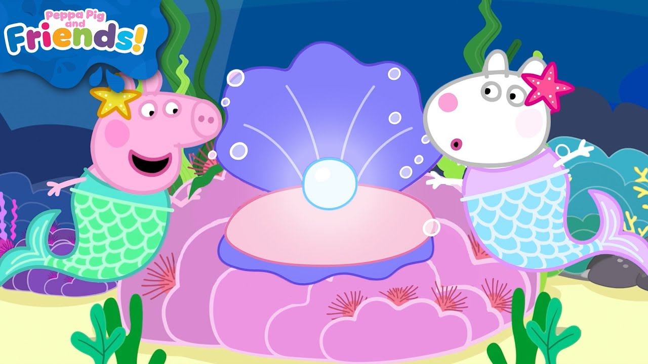 Peppa Pig & Suzy Sheep’s Mermaid Adventure! 🧜‍♀️ Pearl Rescue Mission ...