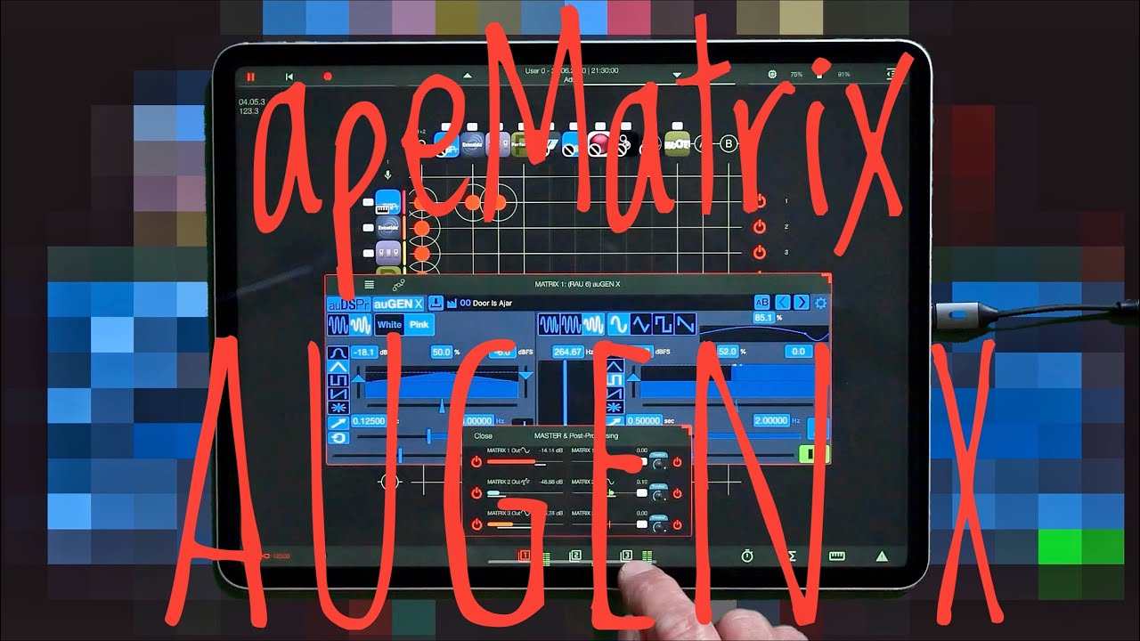 APE 1 - apeMatrix, crazy LFO’s and auGEN X - YouTube