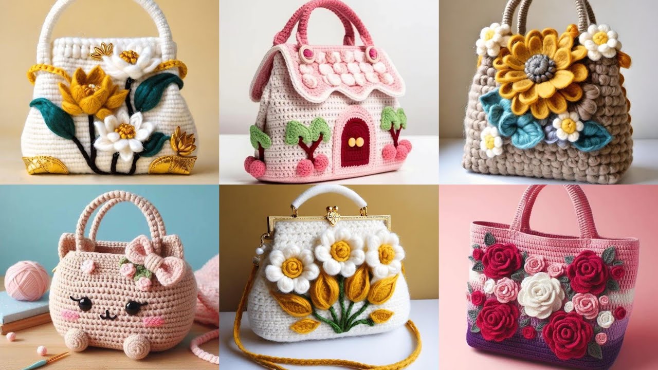 Crochet Cute Bag Craze: Hooked on Handmade Happiness, One Stitch at a ...