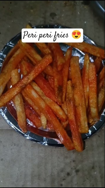 Hardworking Man Selling Peri Peri Fries 🍟😍 #streetfood #periperifries # ...