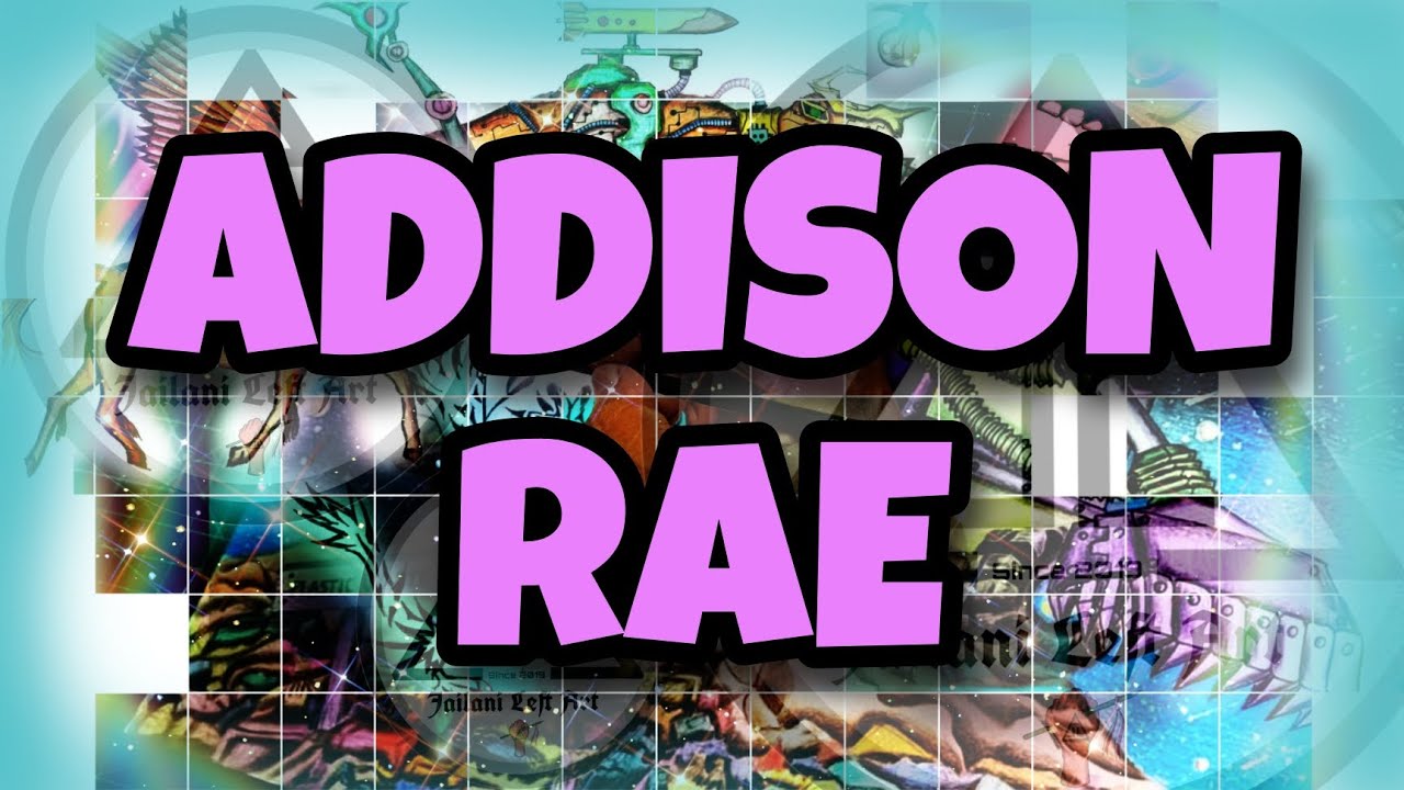 DRAW ADDISON RAE - YouTube