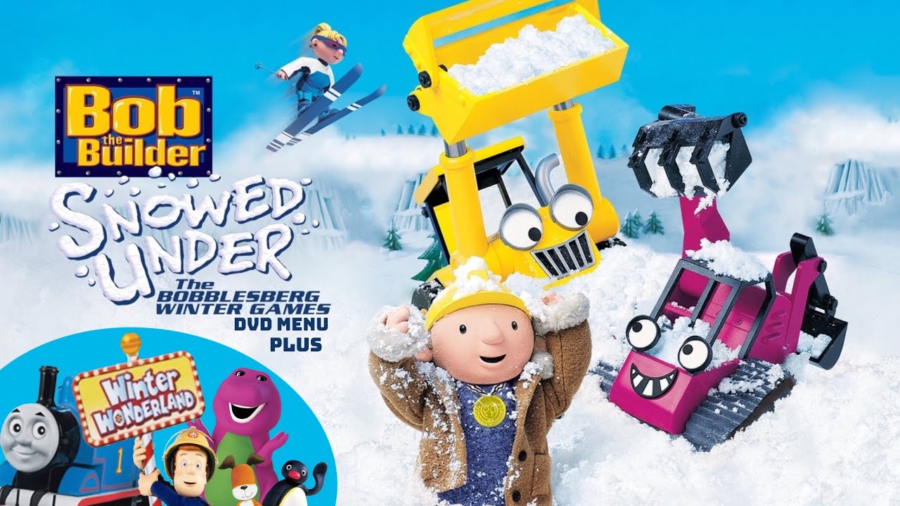 Bob the Builder Snowed Under DVD Menu Plus Winter Wonderland (2004 ...