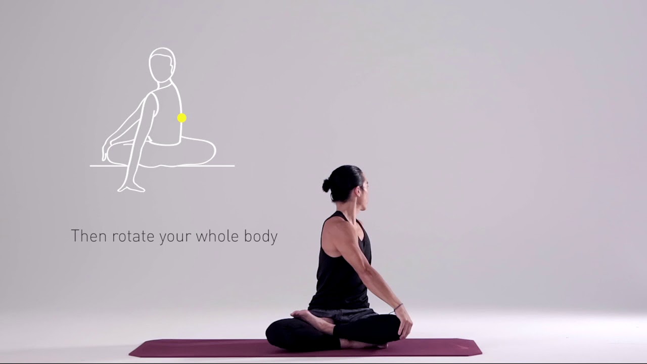 Mama Me-time yoga 04_Twist Pose - YouTube