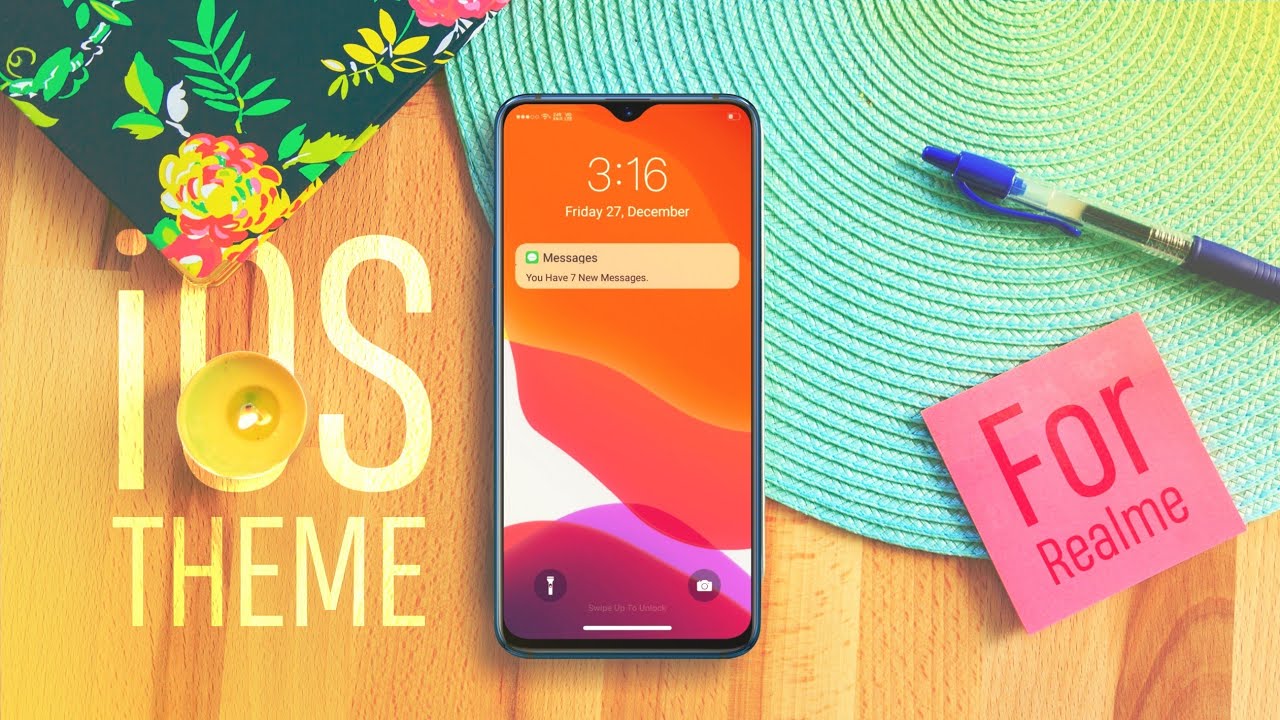 iPhone 11 Theme For Realme mobiles || iOS 13 Theme For Color OS ...