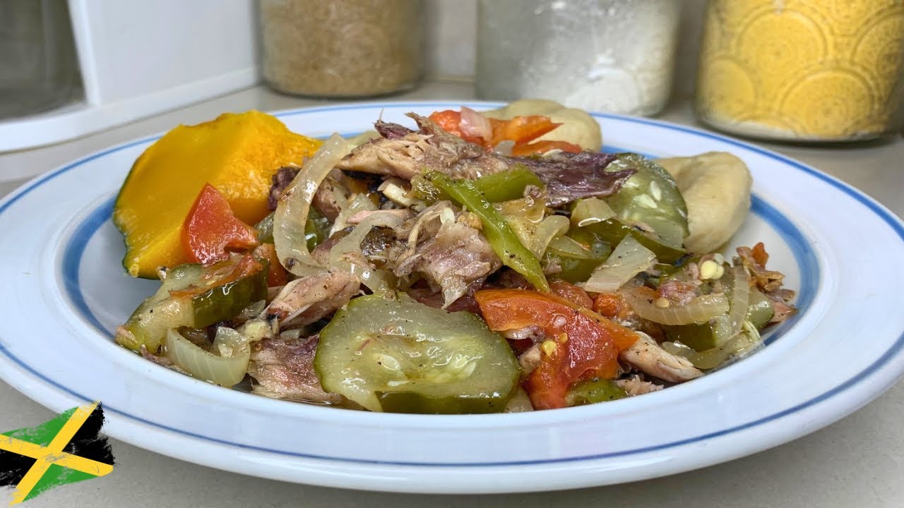 Thee Best Tasting Salt Mackerel Recipe Jamaican Style!! | Val’s Kitchen ...