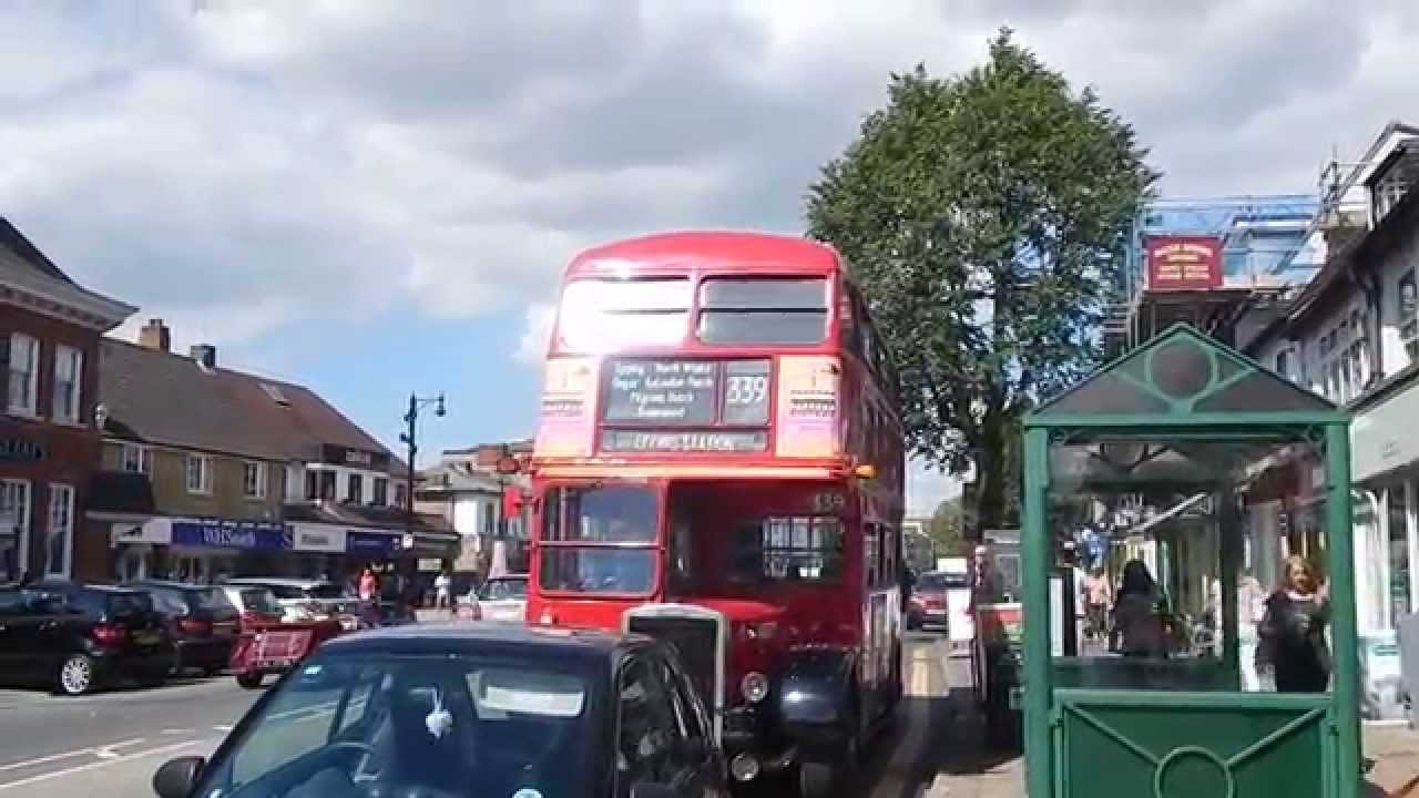 RT and RTW London Buses at Epping and Ongar 27 June 2015 - YouTube