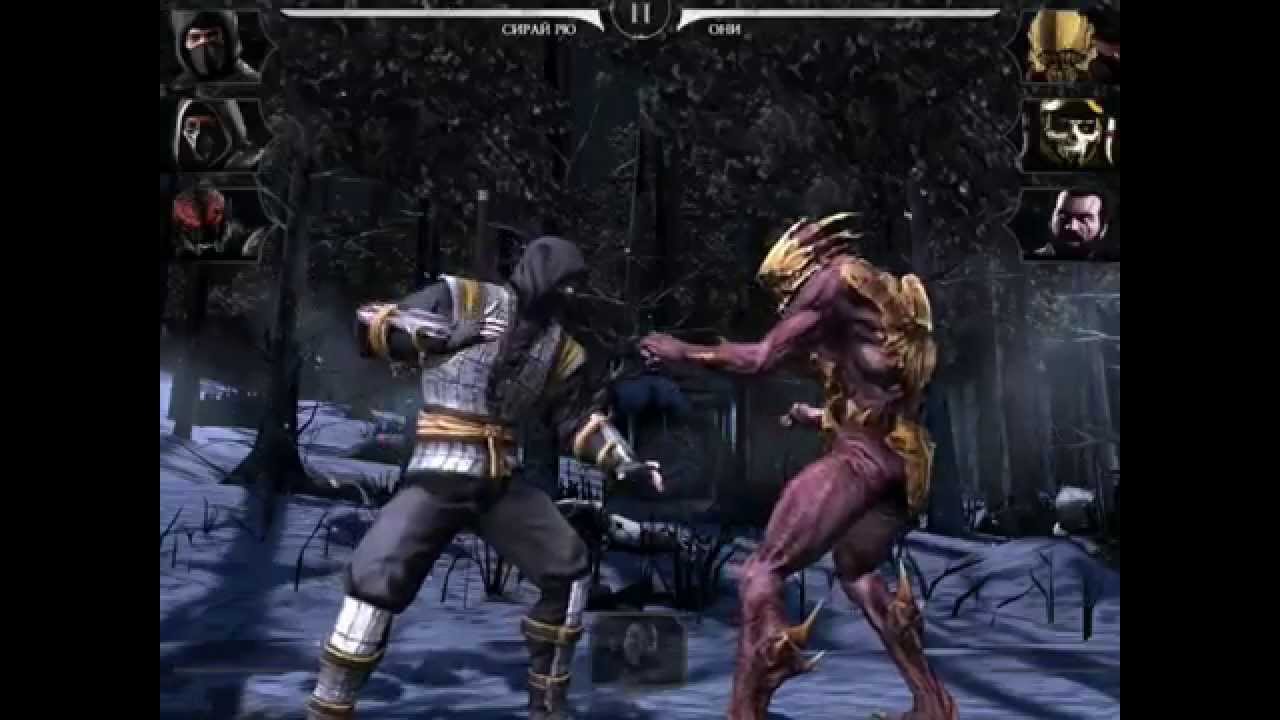 MORTAL KOMBAT X Shirai Ryu & Lin Kuei & Reptile VS Oni & Osh-Tekk & Sub ...