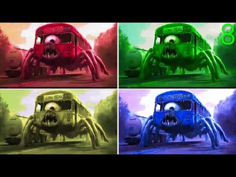 😱 Monster School Bus Eater  - Coffin Dance Song (COVER) #8