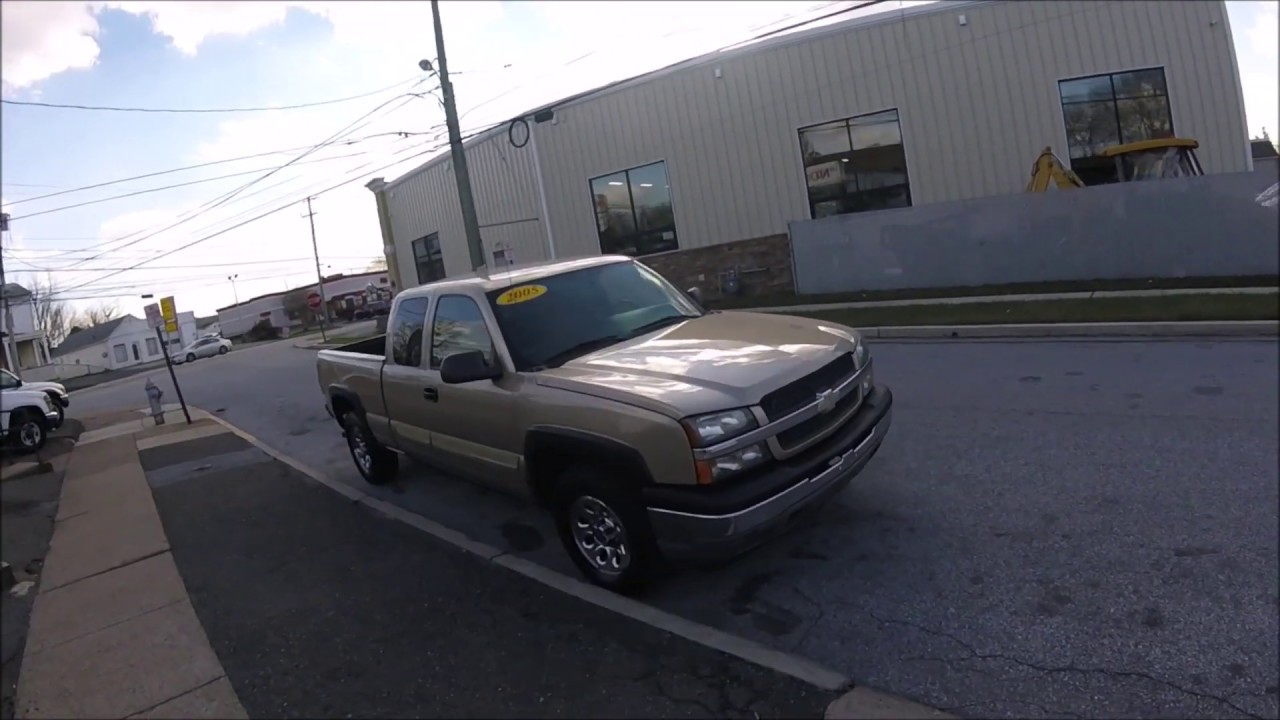 2005 Chevy Silverado Extended Cab 4x4 Gold - YouTube
