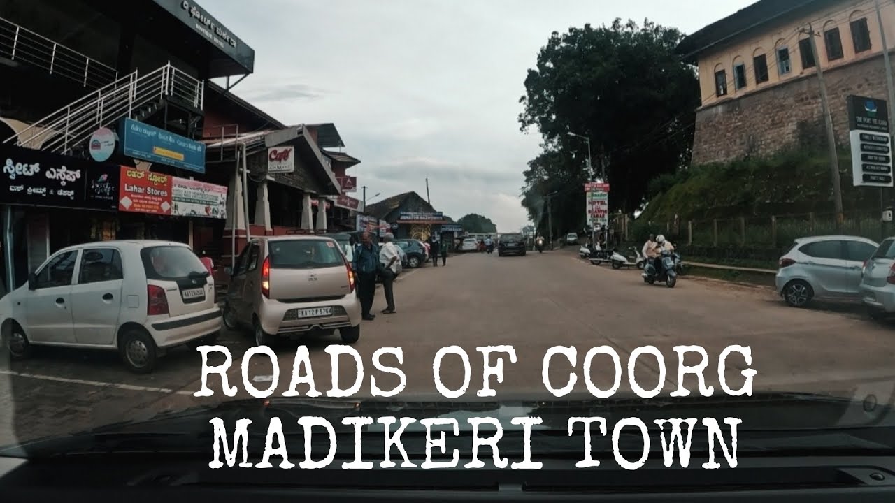 Roads of Coorg | Madikeri Kohinoor road to Murnad road | Madikeri town ...