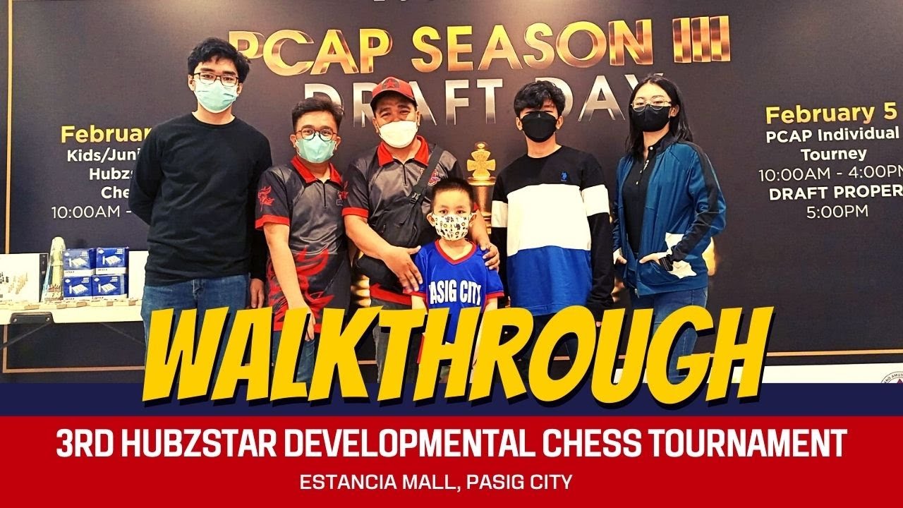 Walkthrough - 3rd HubzStar Developmental Chess Tournament 2023 - YouTube