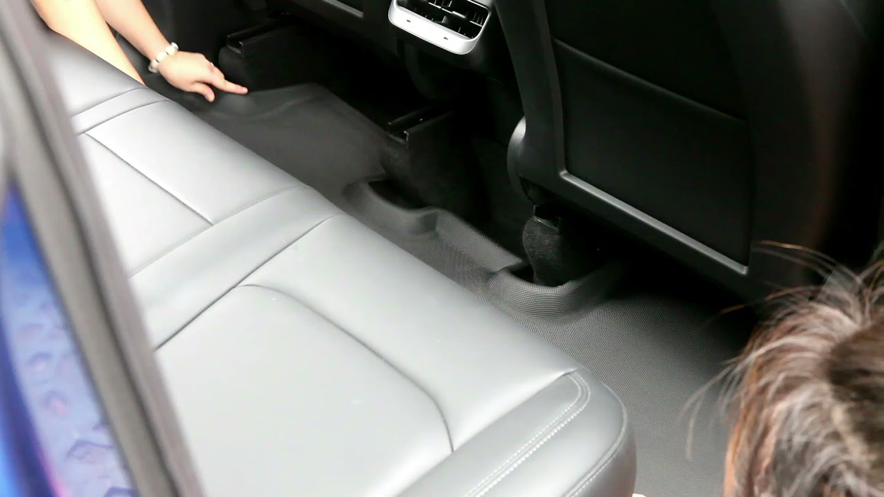 Installation of XPE car floor mats --www.morecarmats.com - YouTube
