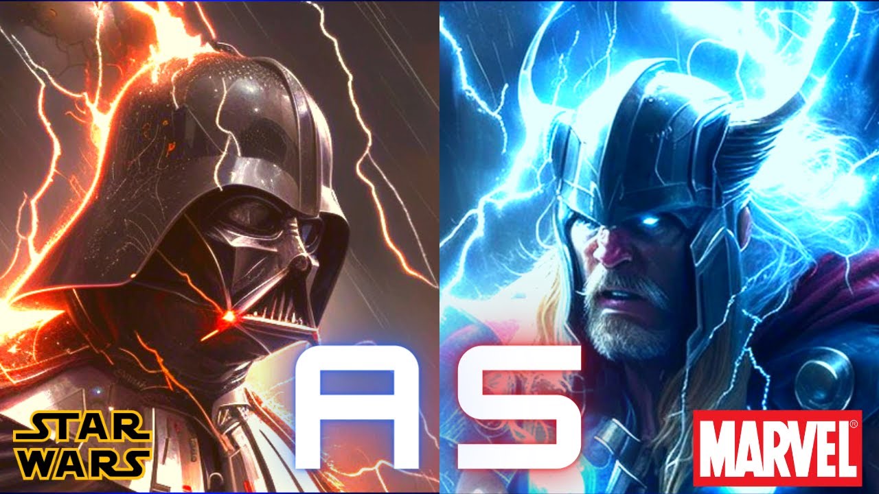STAR WARS VS MARVEL | AI ART | Darth Vader AS Thor - YouTube
