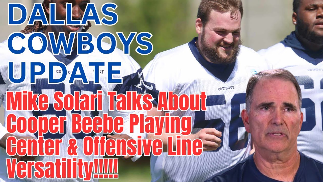 Mike Solari Talks About Cooper Beebe, TJ Bass, Tyler Guyton, & Position ...