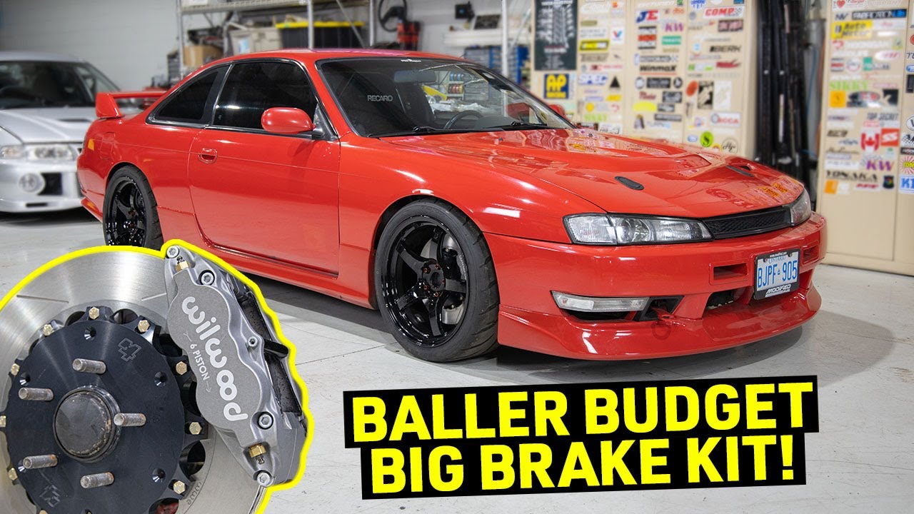 MASSIVE Big Brake Upgrade - Best Kit for the 240SX - YouTube