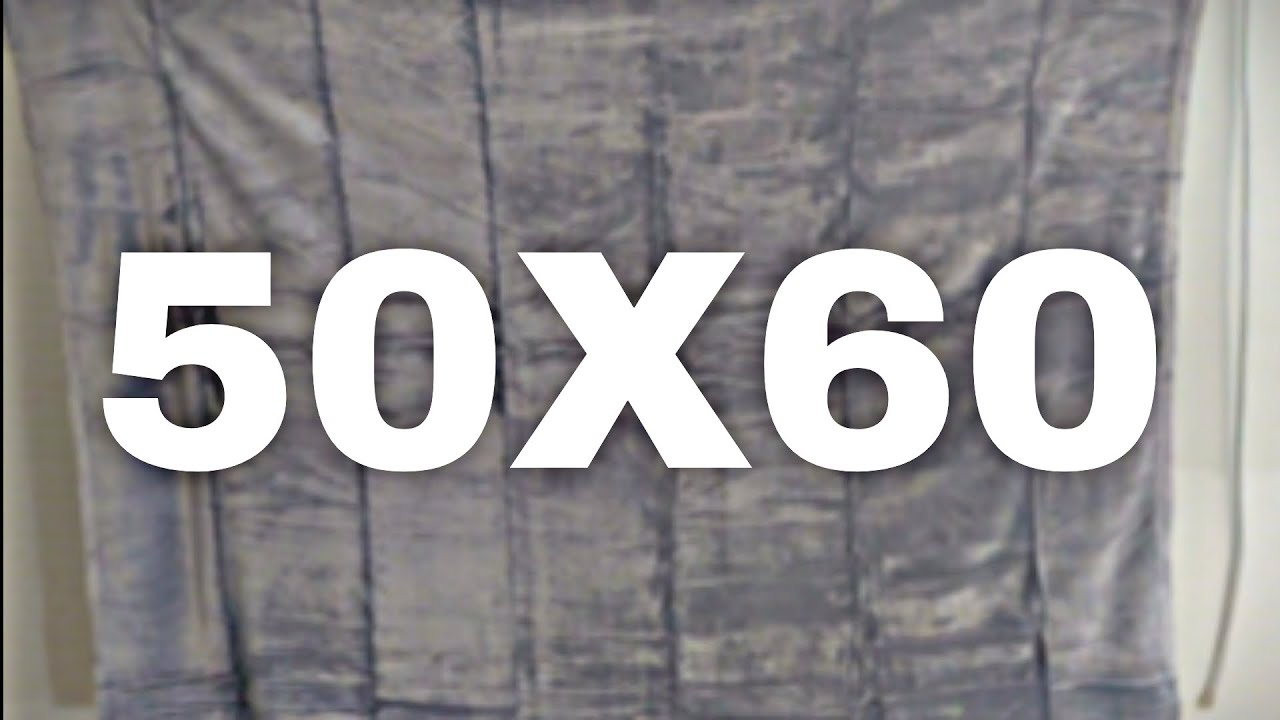 50X60 Throw Blanket - YouTube