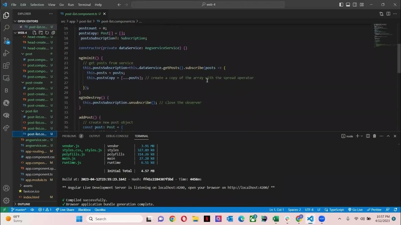Web development Assignment-4 - YouTube