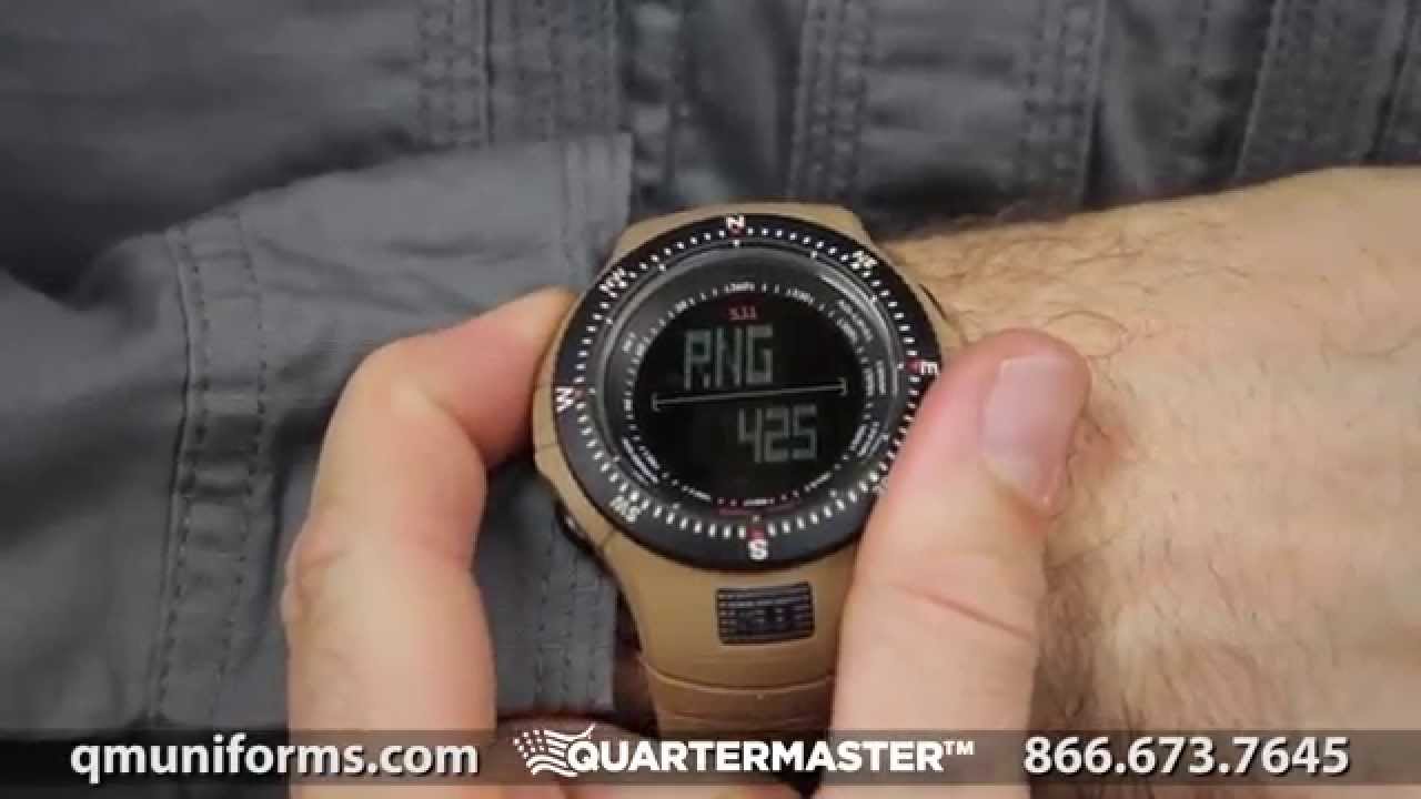 5.11 Tactical Field Ops Watch at Quartermaster - JW174 - YouTube