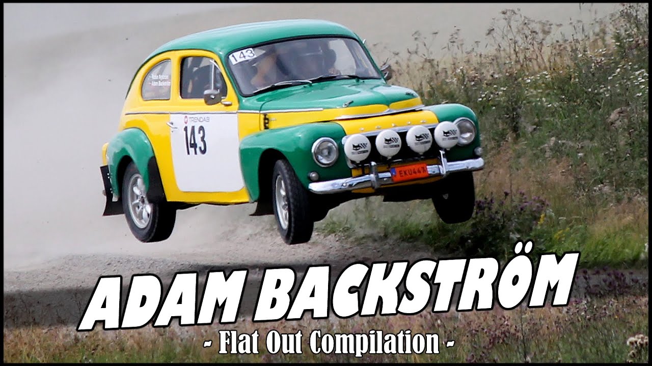 Best Of Adam Backström - Volvo PV Grupp H Rally - YouTube