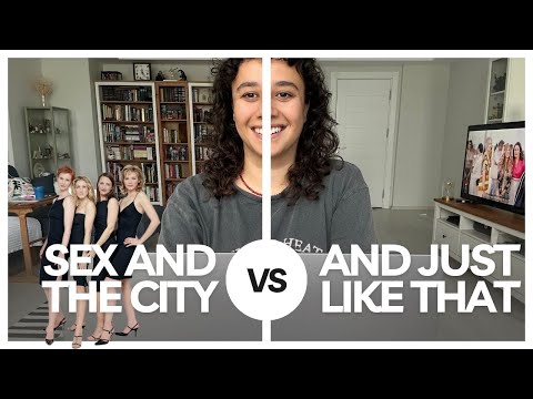 sex and the city & and just like that I kıyaslıyorum