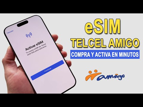 Cómo comprar y activar eSIM TELCEL PREPAGO | Amigo Sin Límite - Guía Paso a Paso 2025