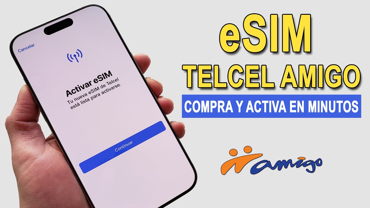 Cómo comprar y activar eSIM TELCEL PREPAGO | Amigo Sin Límite - Guía ...