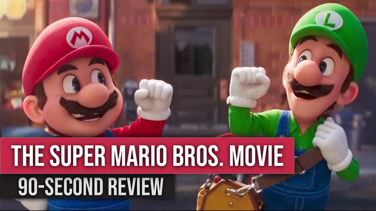 90-Second Review: The Super Mario Bros. Movie - YouTube