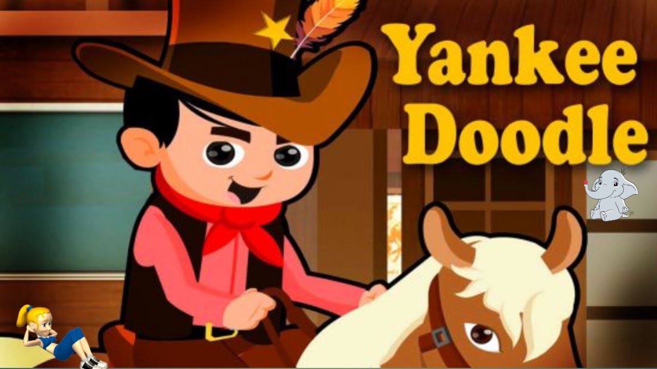 Yankee doodle song | Nursery Rhymes for toddlers & kids animation ...