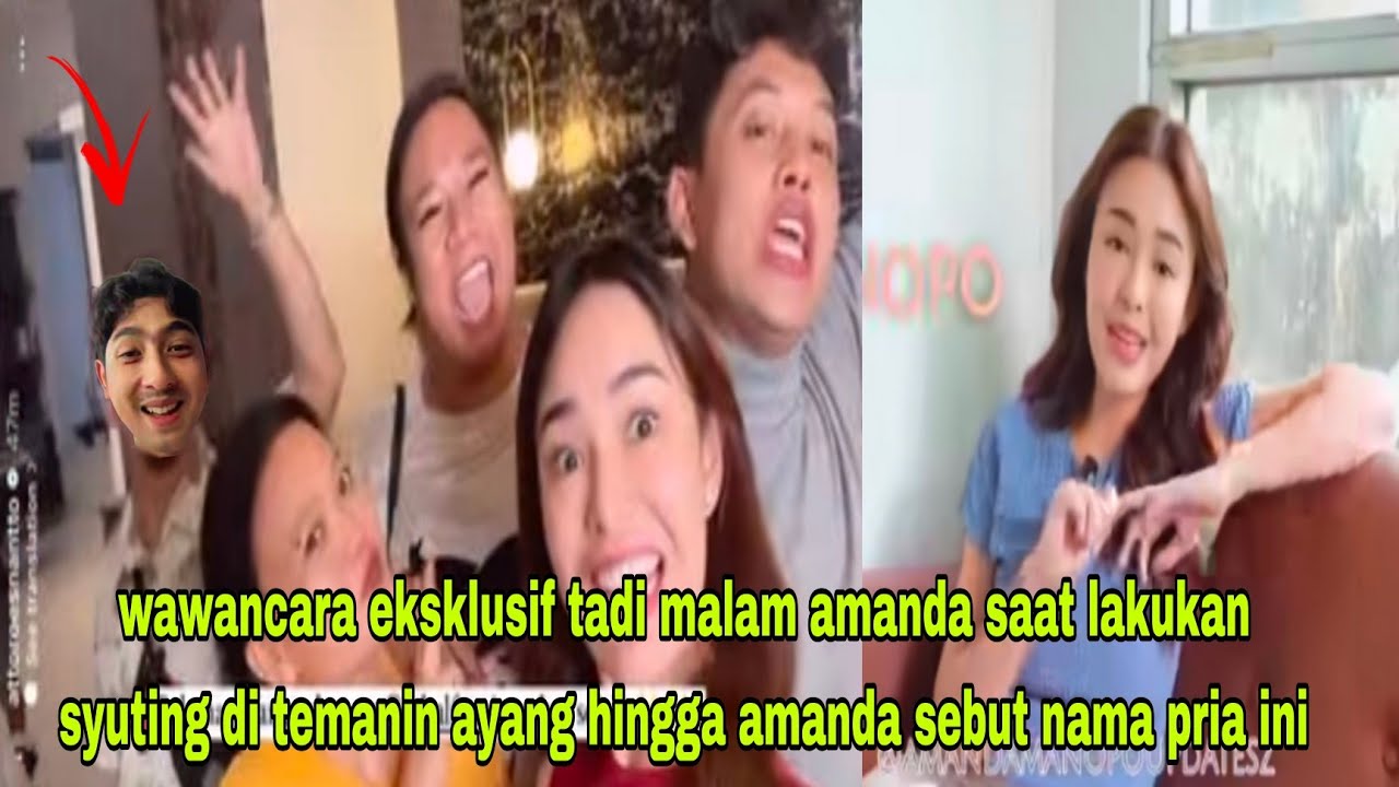 wawancara tadi malam amanda sebut soal pria yang selama ini saling mencintai dan saling ...
