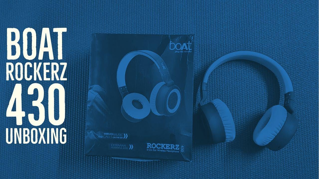 Boat Rockerz 430 Wireless Headphone Unboxing | Best under 2000?? - YouTube