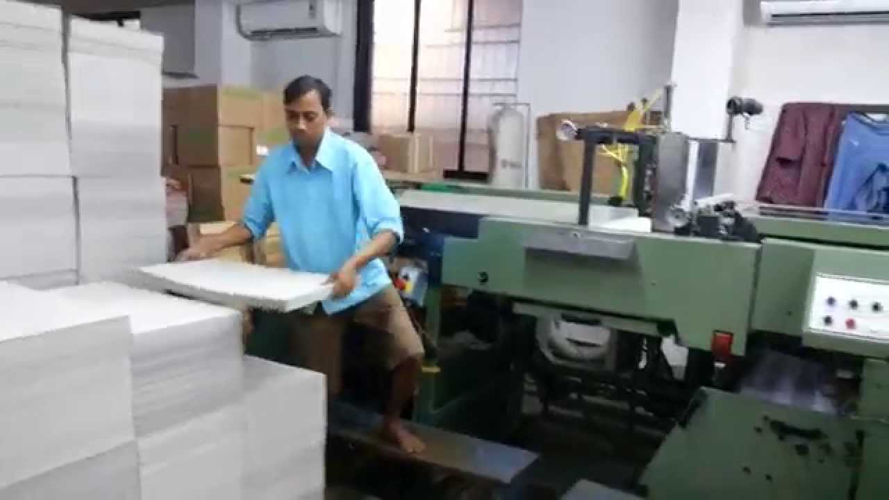 KOLBUS CASE MAKER MACHINE - YouTube