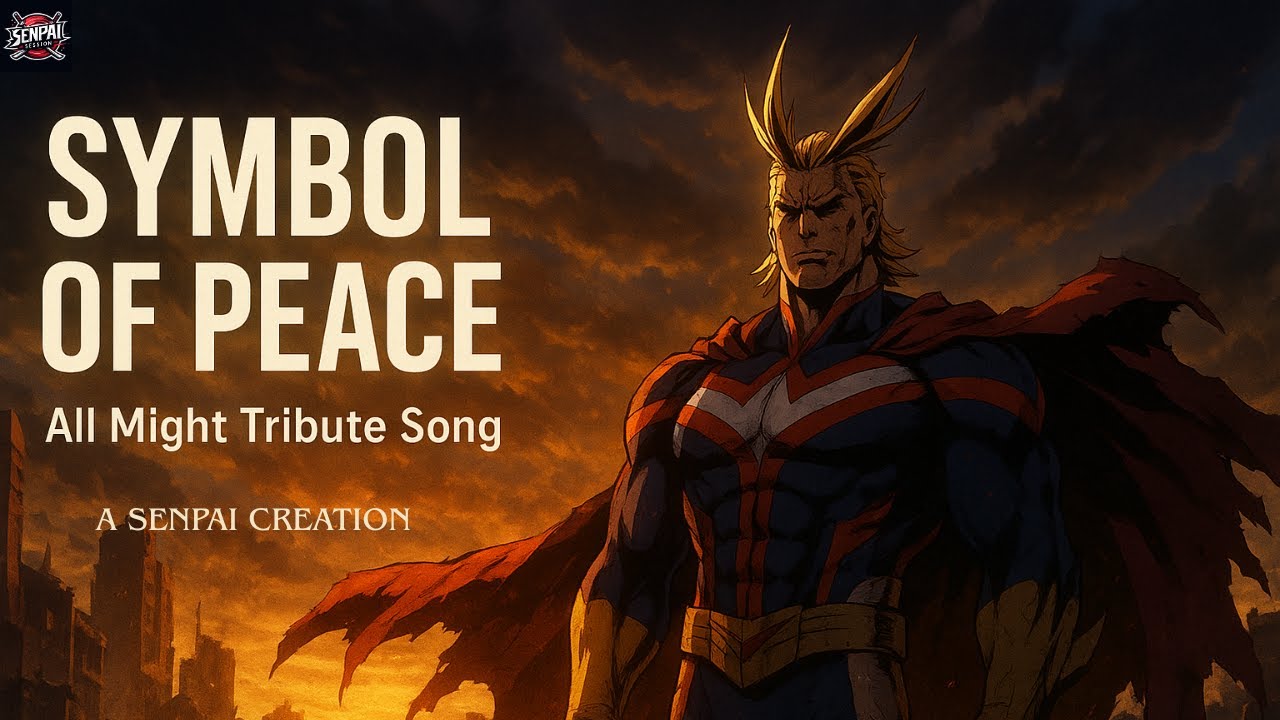 All Might – Symbol of Peace | Emotional Rap x Rock Tribute (My Hero ...