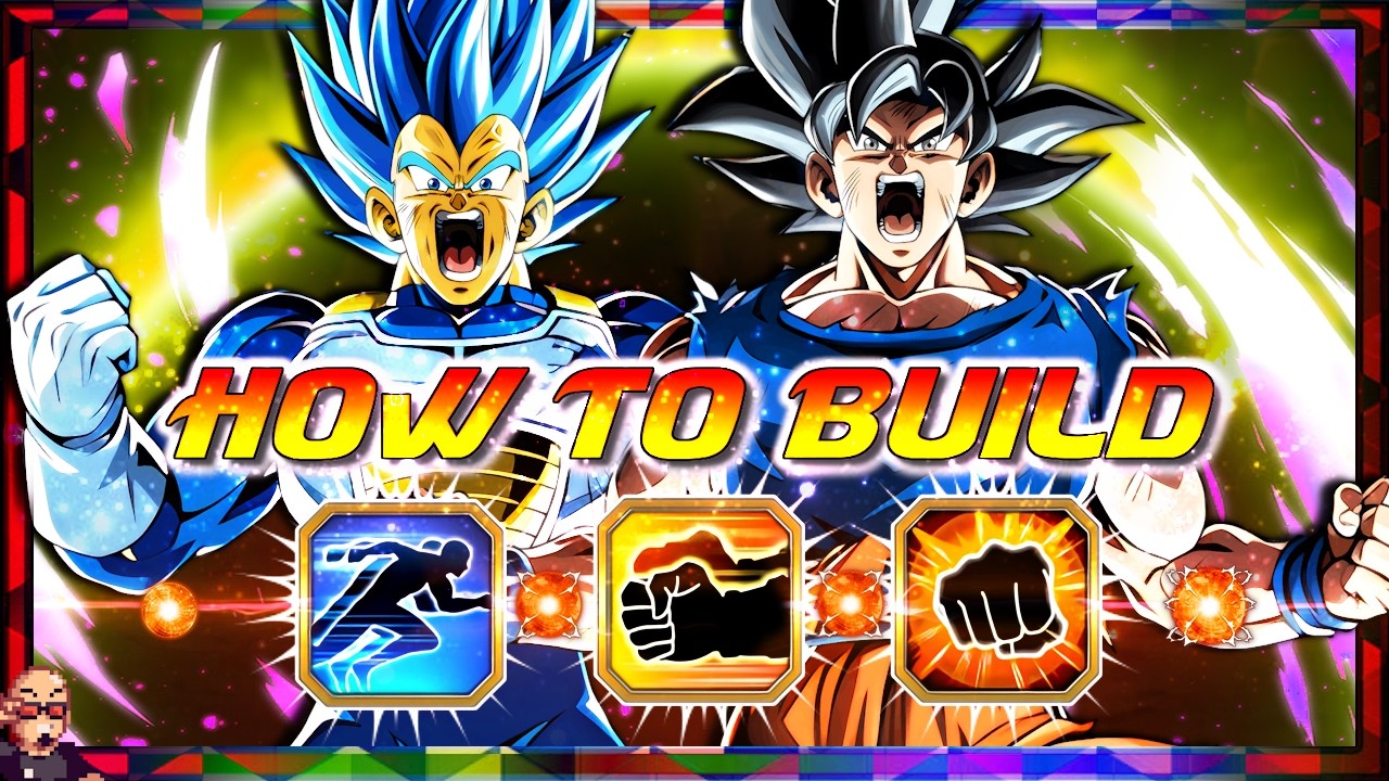 HOW TO BUILD! PHY Omen Goku + SSBE Vegeta Hidden Potential Guide DBZ ...