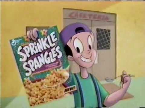 1994 General Mills Sprinkle Spangles Commercial #1 - YouTube
