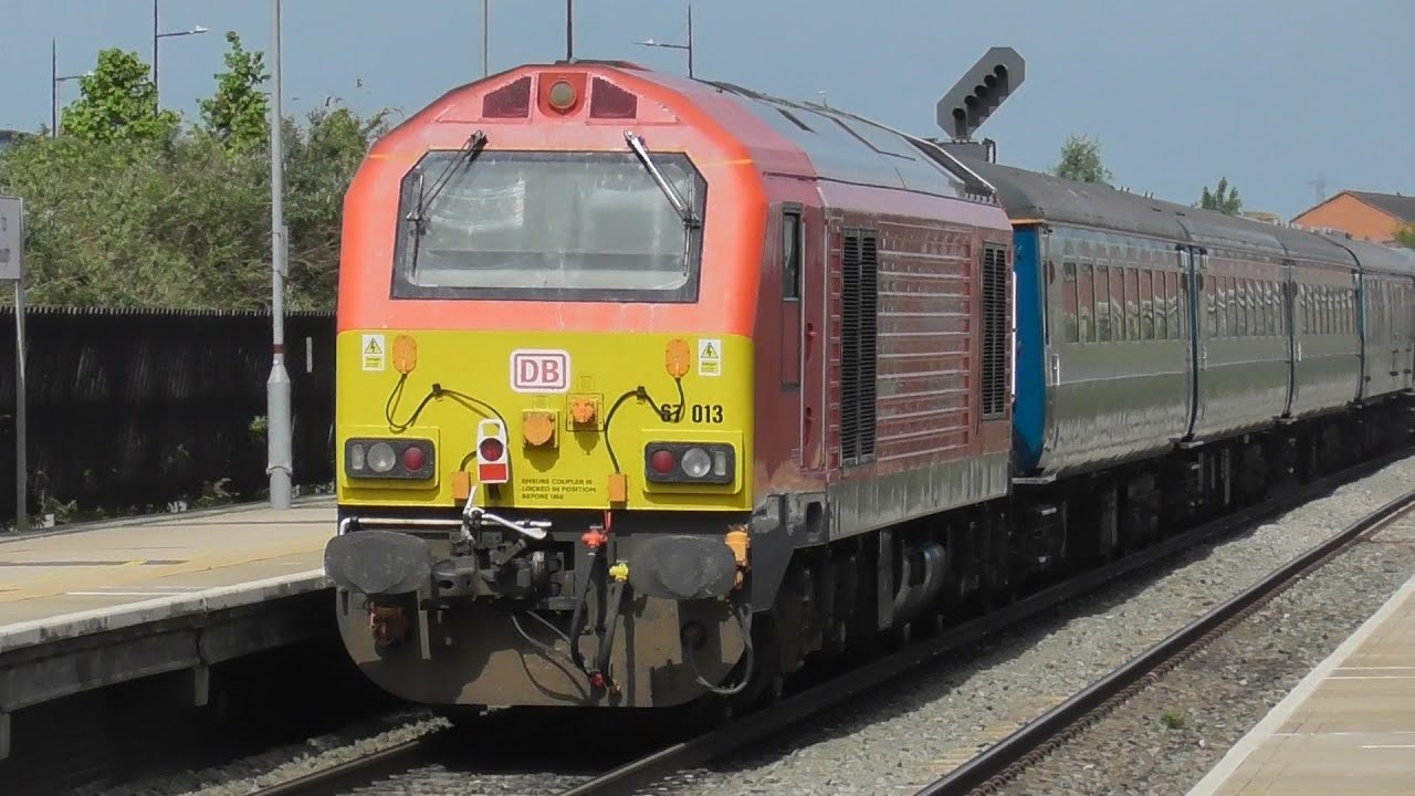 Powerful Pieman Panorama | Top & Tailed class 67's | 67016 & 67013 ...