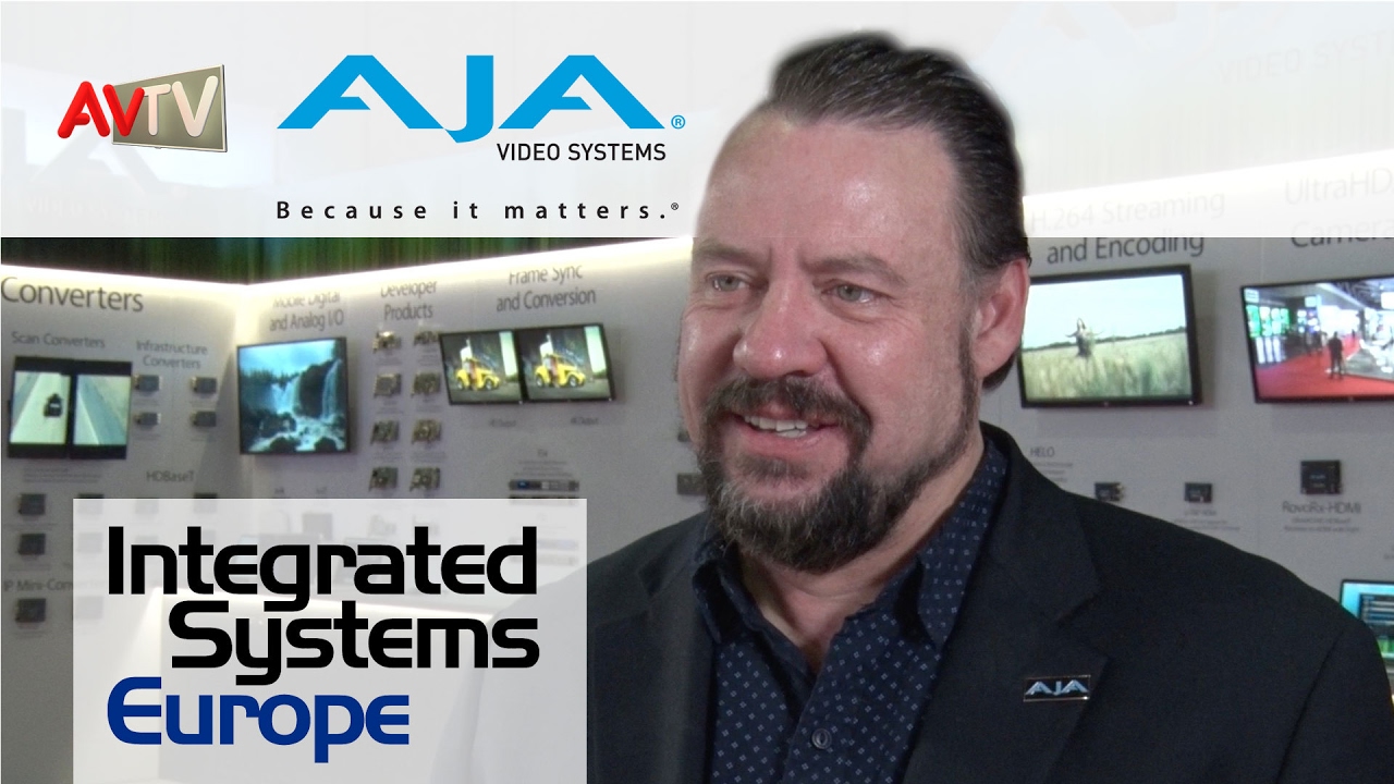 AJA details the latest in AV workflow solutions and trends | AVTV On ...