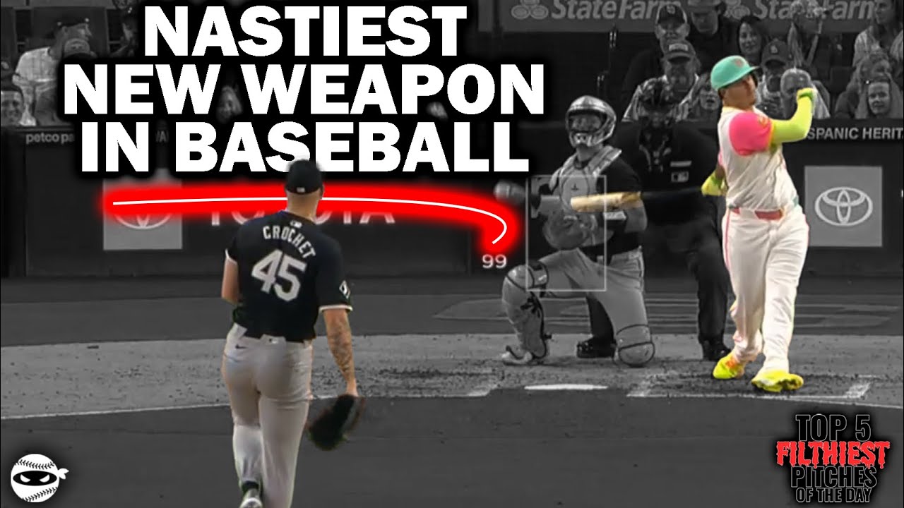 A Ridiculous NEW Weapon for Garrett Crochet! - YouTube