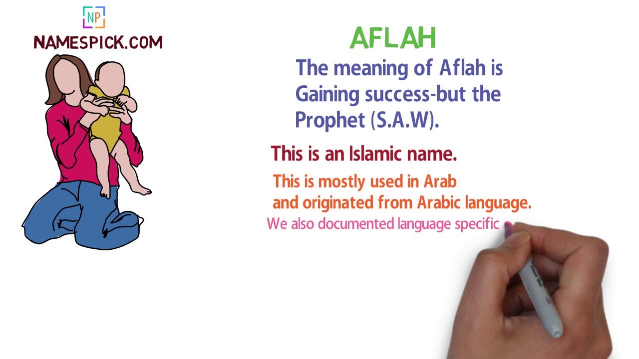 The meaning of Aflah - YouTube
