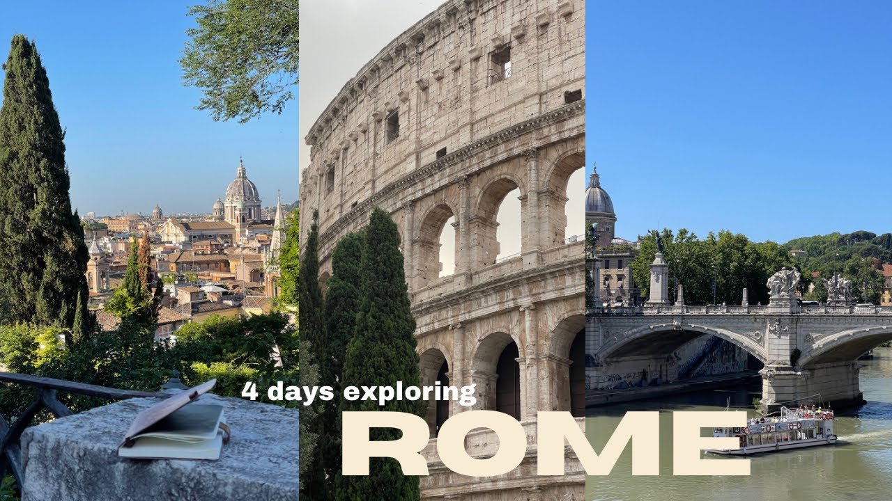 ROME - 4 days exploring Rome + honest thoughts (i want to move here ...