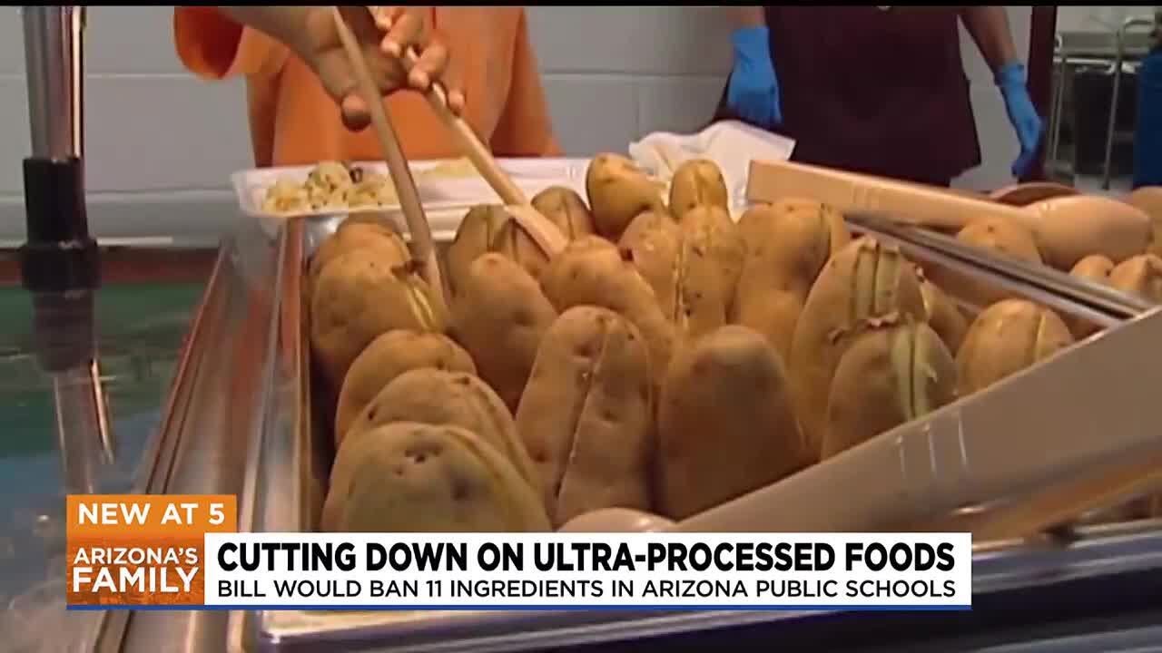 New bill aims to ban ultra-processed foods in Arizona school meals ...