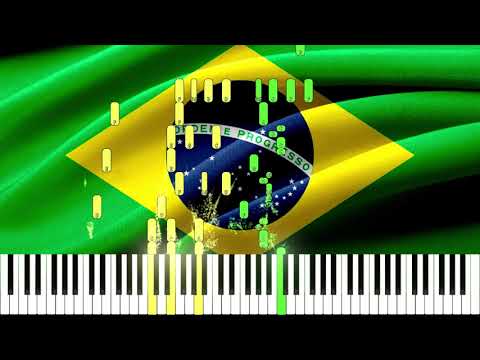 Brazil National Anthem - Hino Nacional Brasileiro | Piano Transcription ...