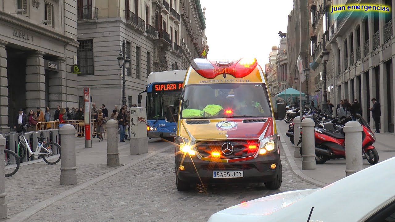 mercedes Sprinter Samur Protección Civil (SVA) - YouTube