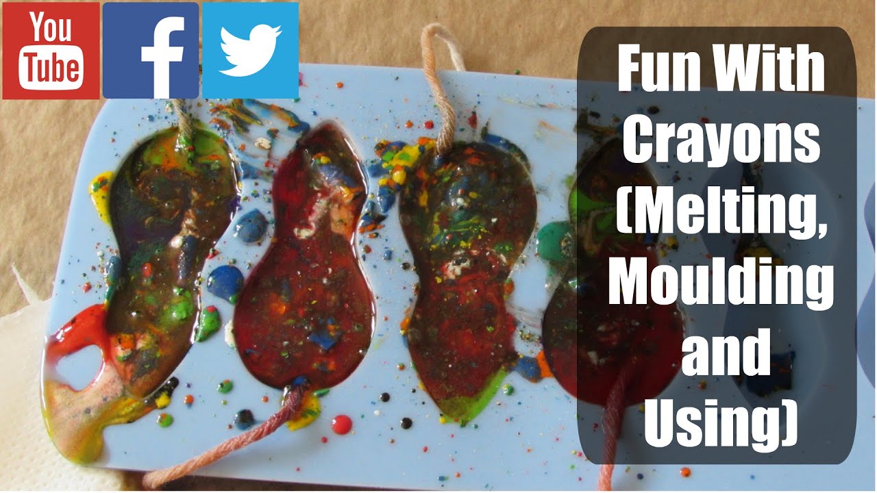 Fun With Crayons (Melting, Moulding and Using) Crayon Mice That Make ...