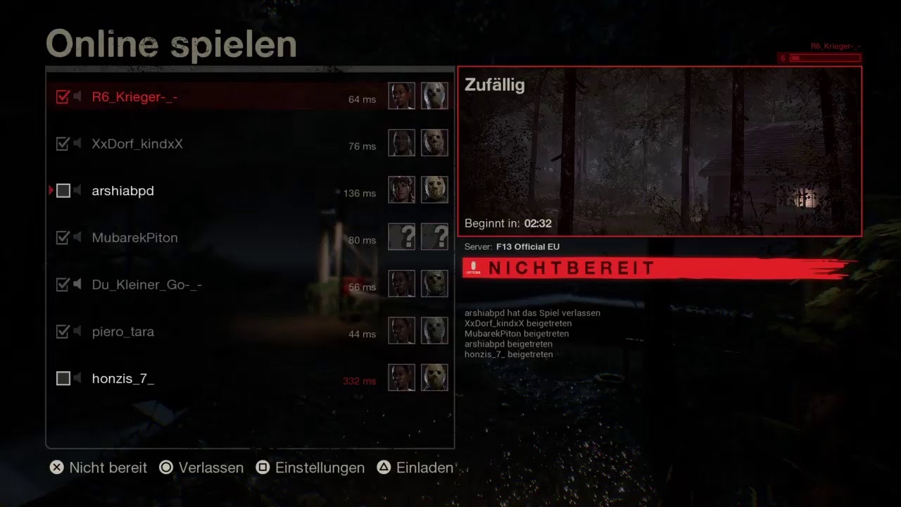 Freitag der 13 Horror game - YouTube