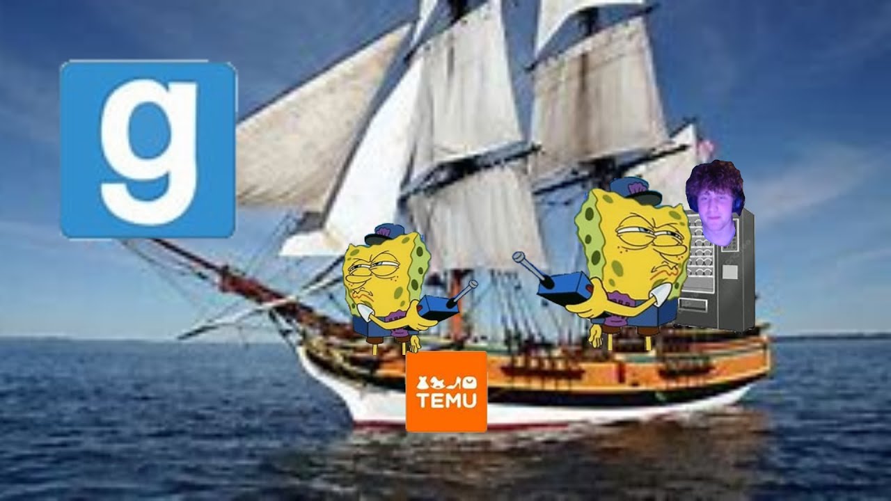 TEMU PIRATES IN GARRY'S MOD - YouTube