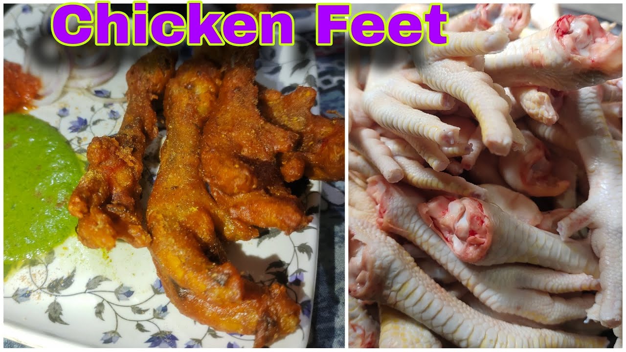 Chicken Feet Fry recipe | फ्राय मुर्गे के पंजे | Panja Fry recipe ...