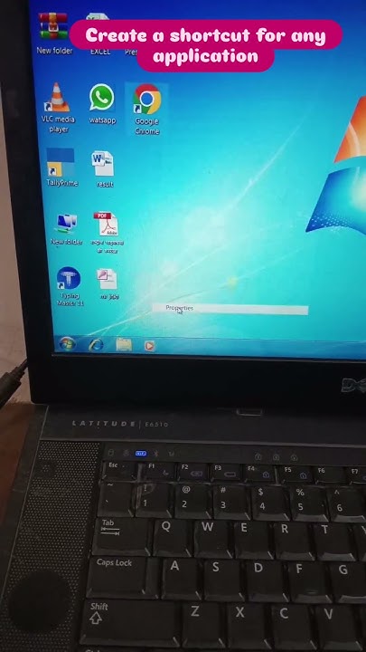 Create a shortcut for any application #computer #computereducation #computertechnic #tricks ...
